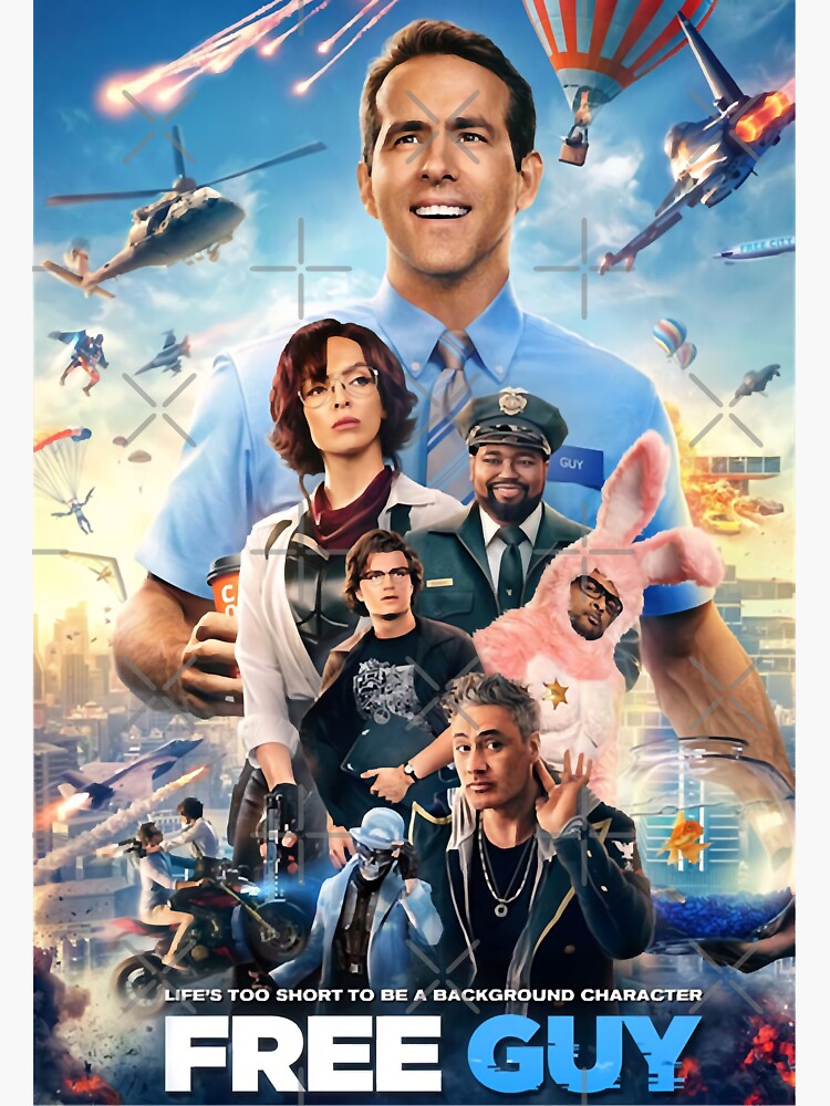 "Free Guy Banker Playing Romantic Open World Video Game Programmer 2021 ...