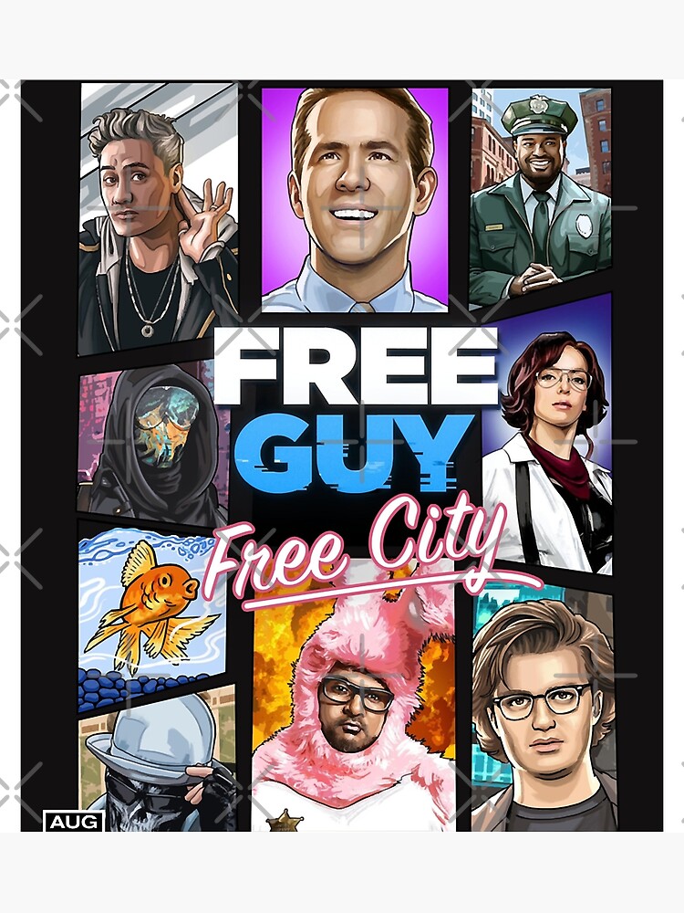 "Free Guy Banker Playing Romantic Open World Video Game Programmer ...