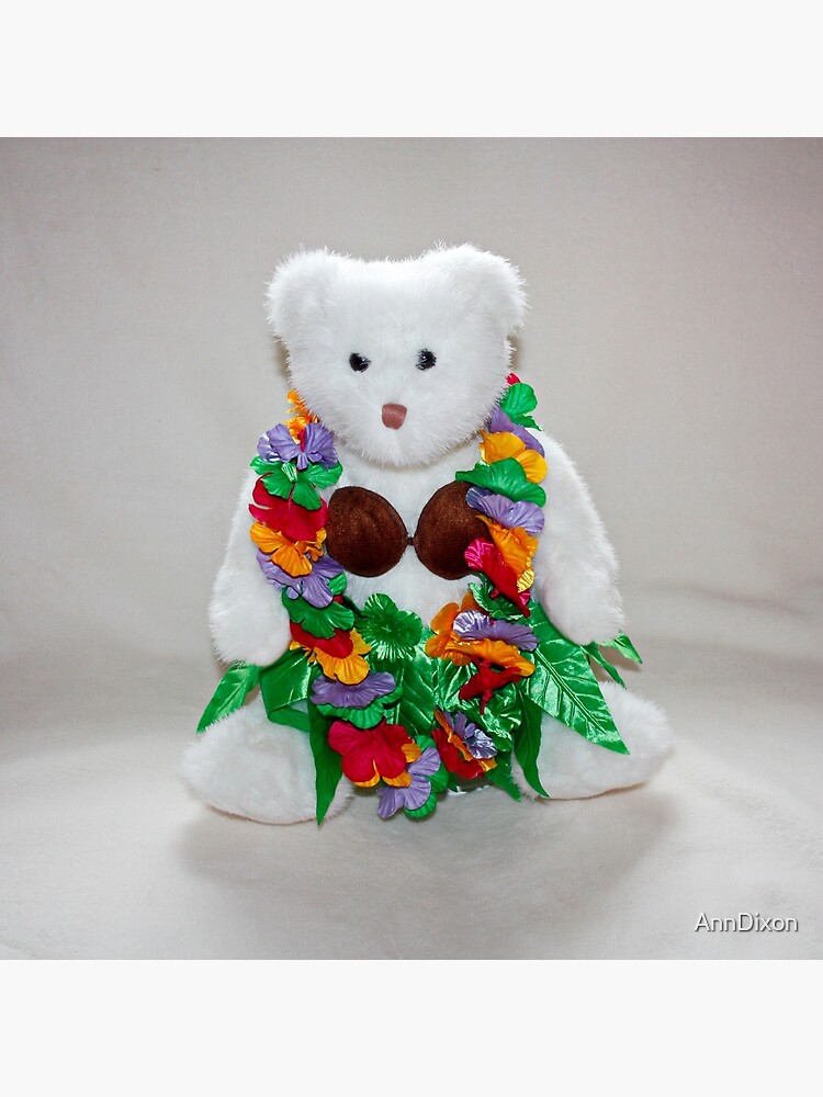 "Teddy from Hawaii" Poster by AnnDixon | Redbubble