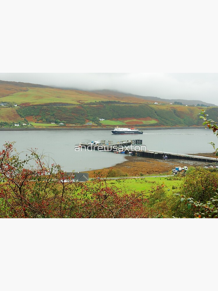 "FERRY DOCKING" Poster by andrewsaxton | Redbubble