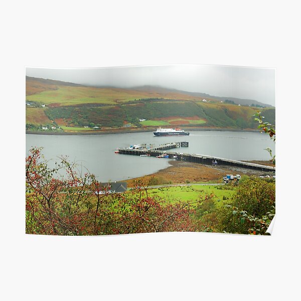 "FERRY DOCKING" Poster by andrewsaxton | Redbubble