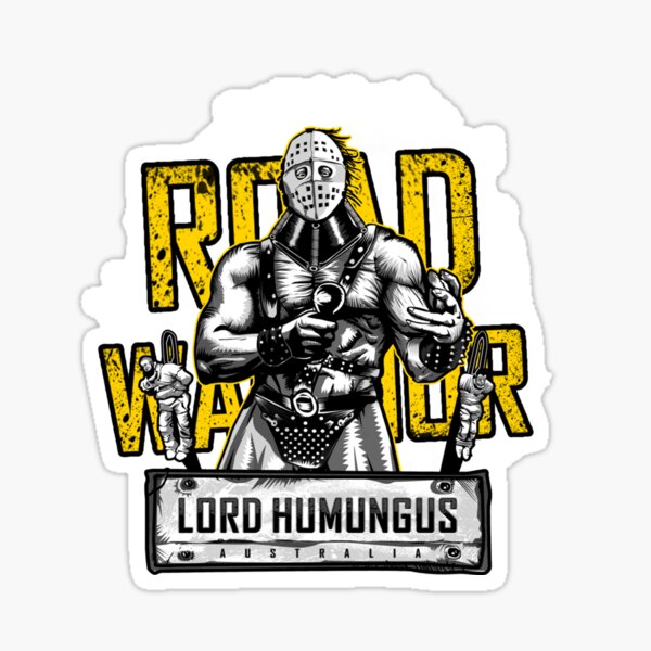"Road Warrior Humungus Sticker" Sticker for Sale by gininfa6 | Redbubble