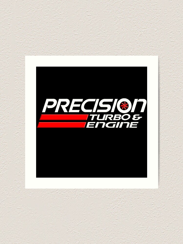 "Precision Turbo Car logo" Art Print by Lanjutlah | Redbubble