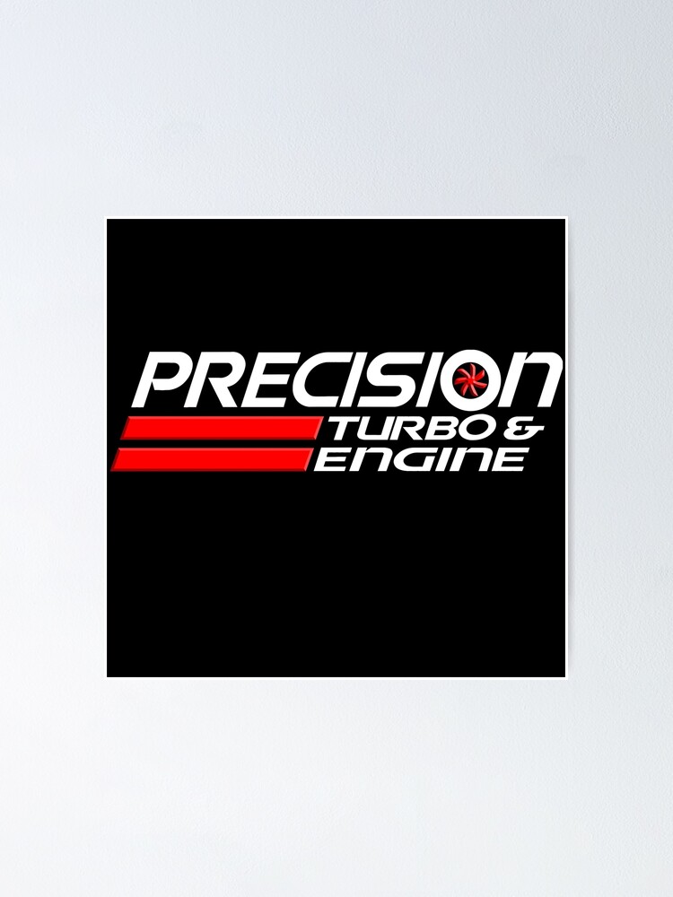 "Precision Turbo Car logo" Poster for Sale by Lanjutlah | Redbubble