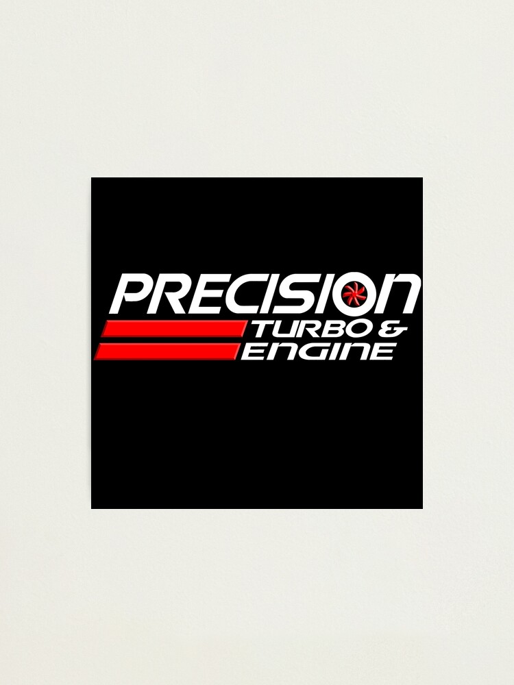 "Precision Turbo Car logo" Photographic Print by Lanjutlah | Redbubble
