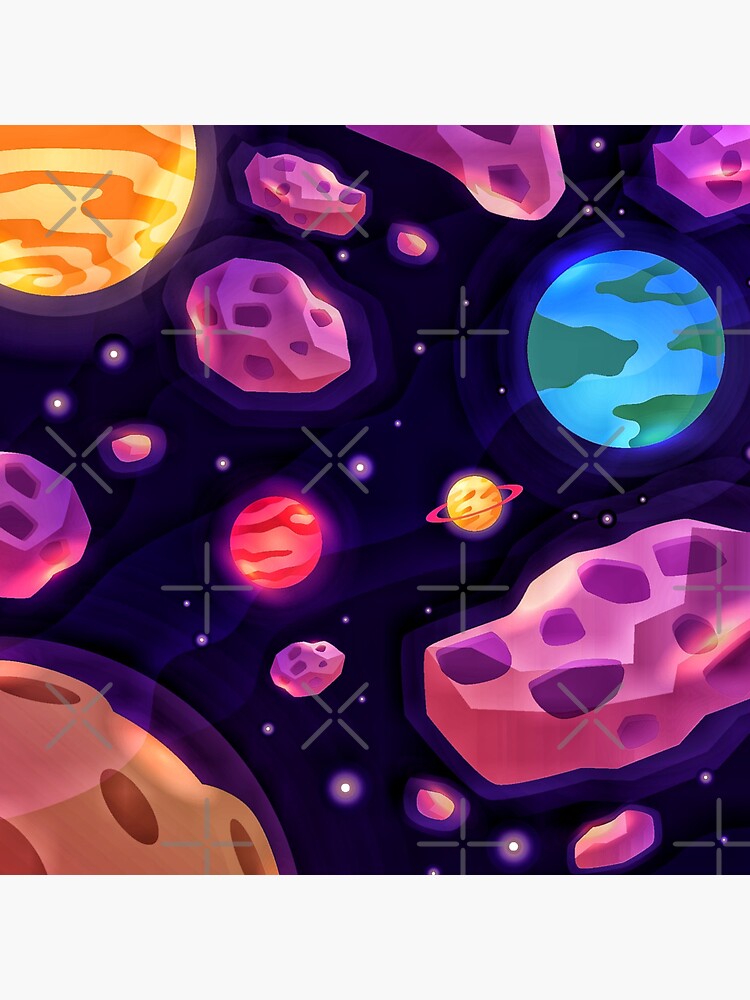 "Space Meteor " Sticker for Sale by TheSkullArmy | Redbubble
