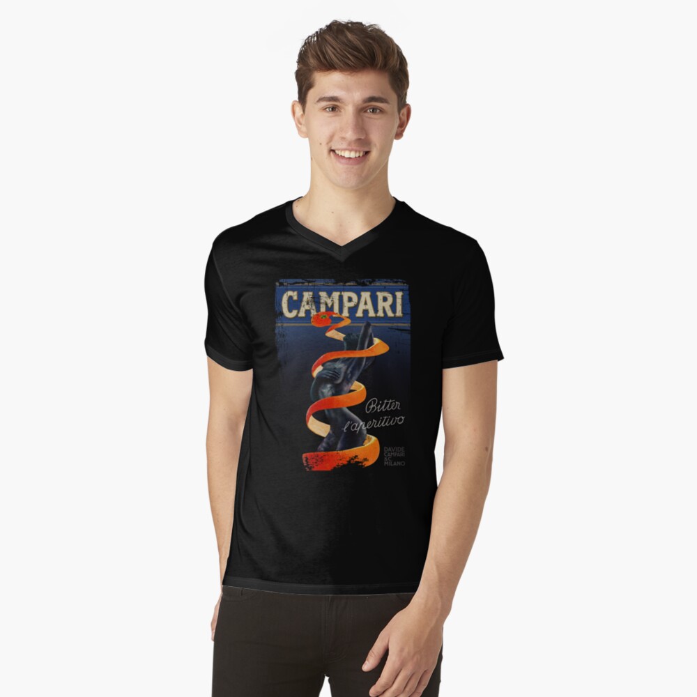 "Campari Vintage Orange Peel Distressed Design Type 2" Apron for Sale ...