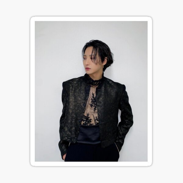 "Ateez Seonghwa" Sticker for Sale by HaloHaloShine | Redbubble