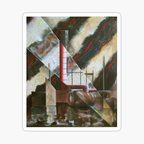 Refinery Stickers | Redbubble