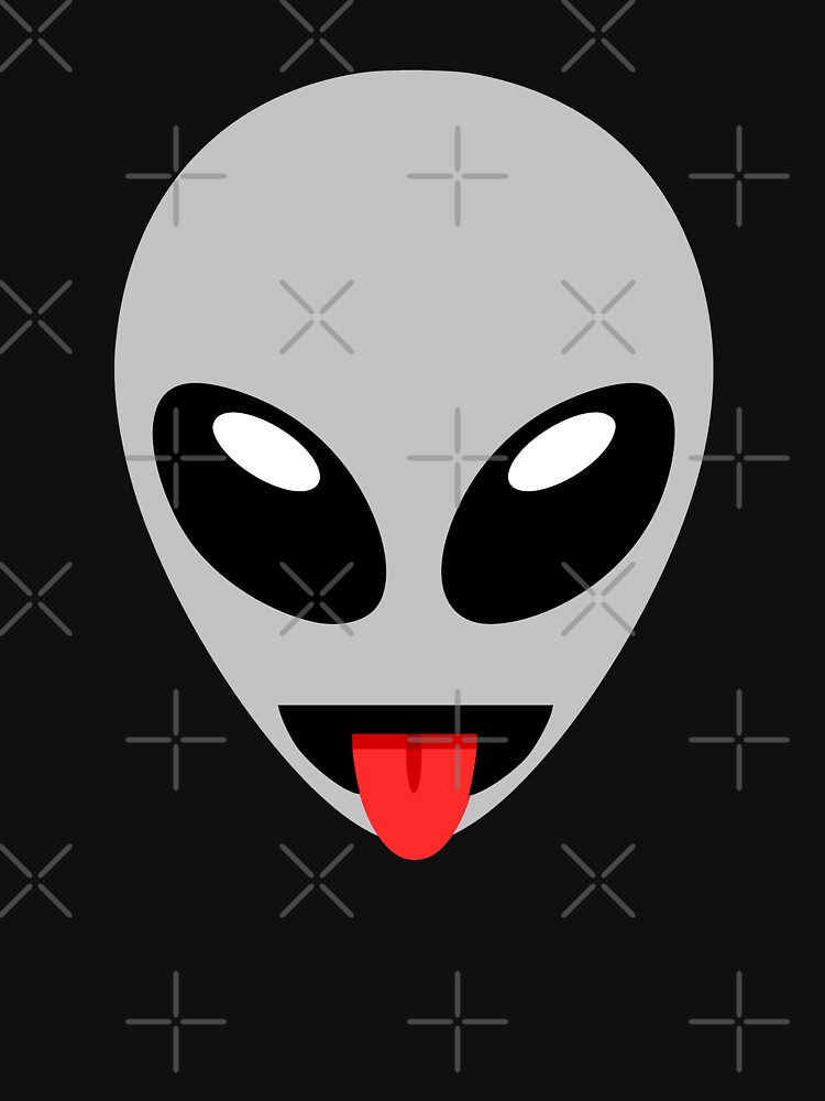 "Alien Emoji With Tongue Sticking Out" T-shirt for Sale by ...
