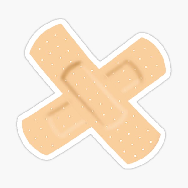 "plaster" Sticker for Sale by Dawngirl | Redbubble