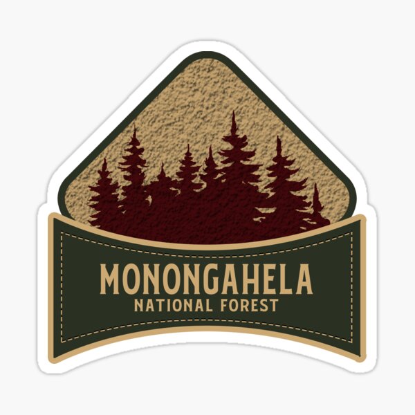 "Monongahela national forest" Sticker for Sale by Us-nature | Redbubble