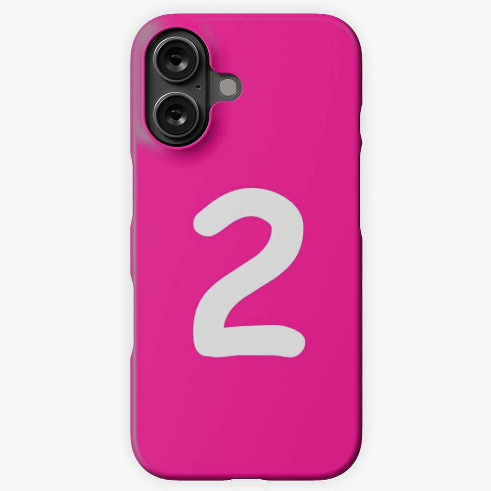 "Pink Number 2 Two Funny Birthday Gift" Art Print for Sale by Shariss ...