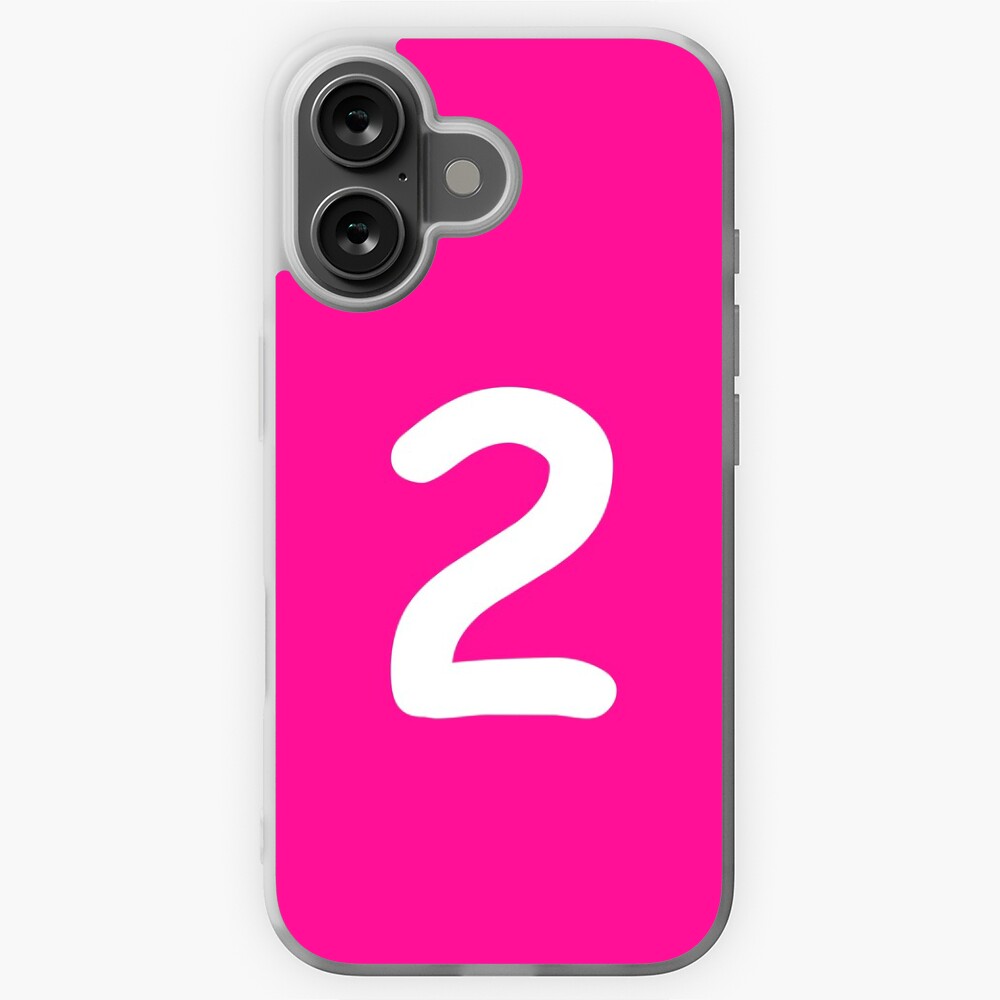 "Pink Number 2 Two Funny Birthday Gift" Art Print for Sale by Shariss ...