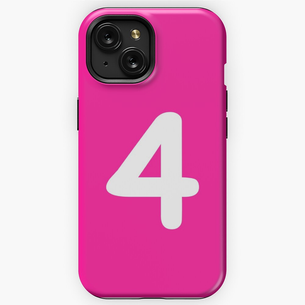 "Pink Number 4 Four Funny Birthday Gift" Poster for Sale by Shariss ...