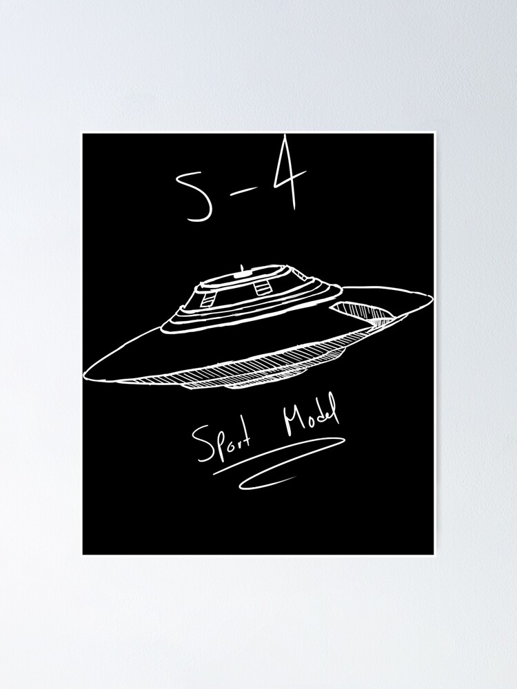 "Bob Lazar Sport Model UAP" Poster for Sale by DavidoffSek | Redbubble