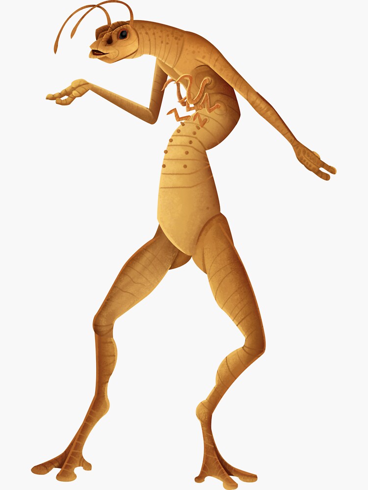 "Worm Guy" Sticker for Sale by Grecovia | Redbubble