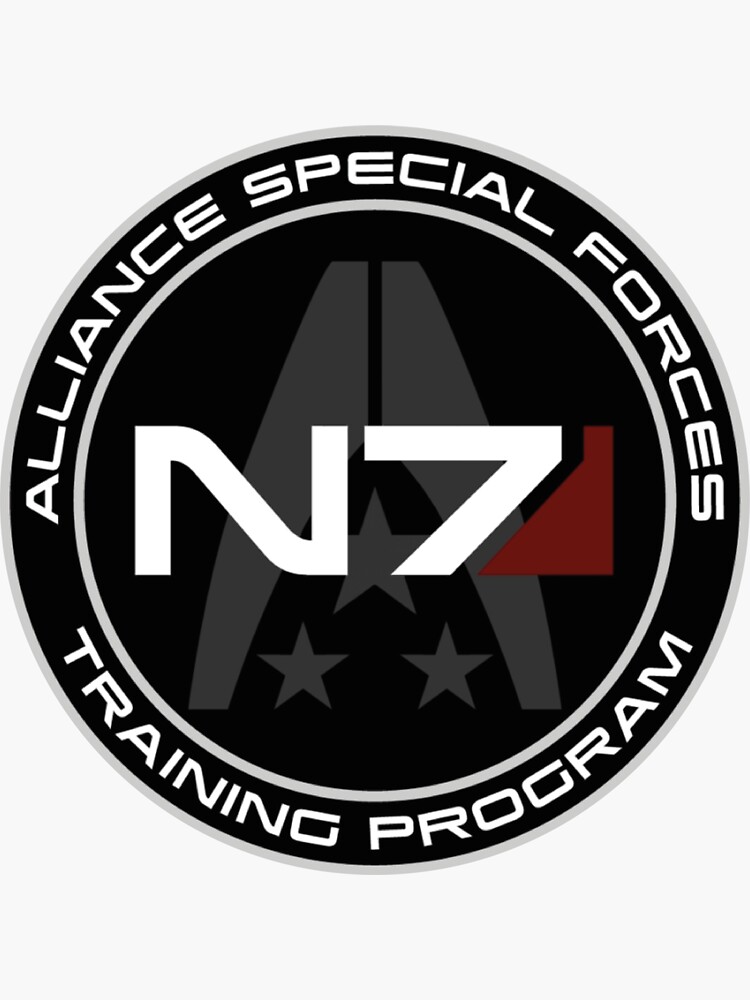 "N7 Special Forces Logo" Sticker for Sale by AndoricArt | Redbubble
