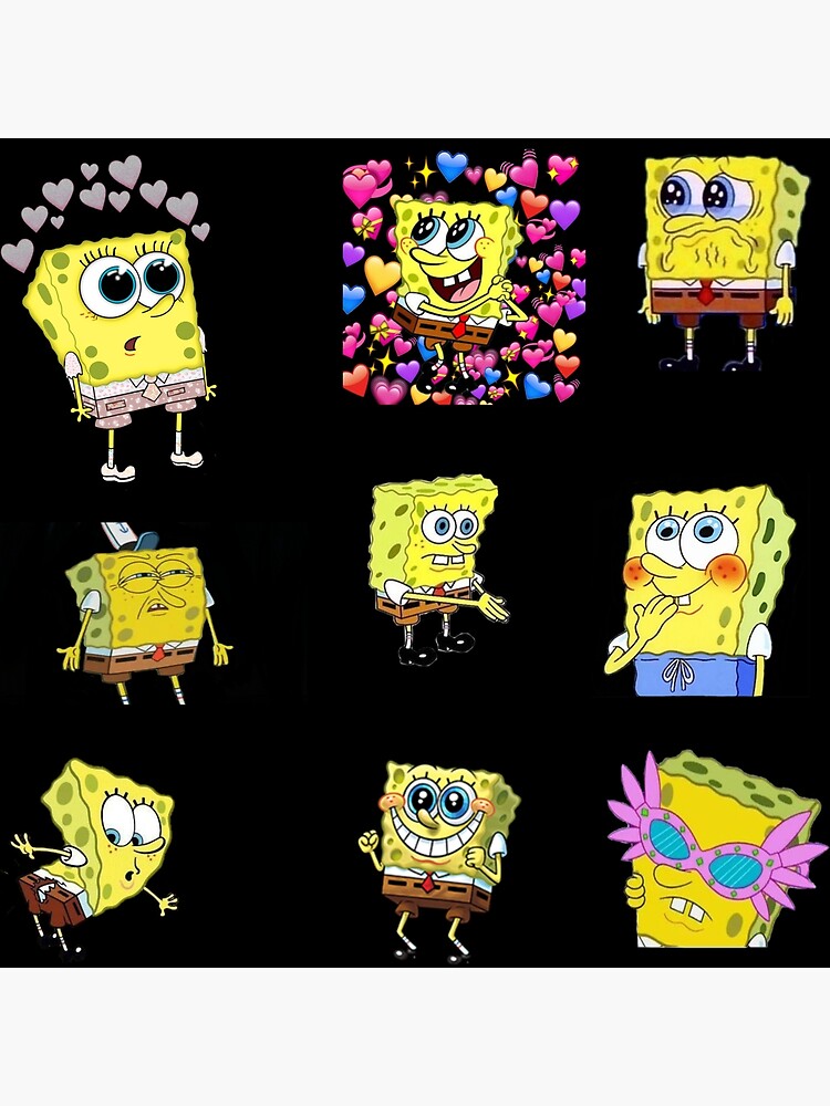 "Spongebob Reaction" Poster for Sale by ferassso | Redbubble