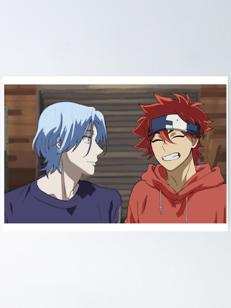 Póster «Escena del garaje de Reki y Langa (lápiz)» de FreyaD112 | Redbubble