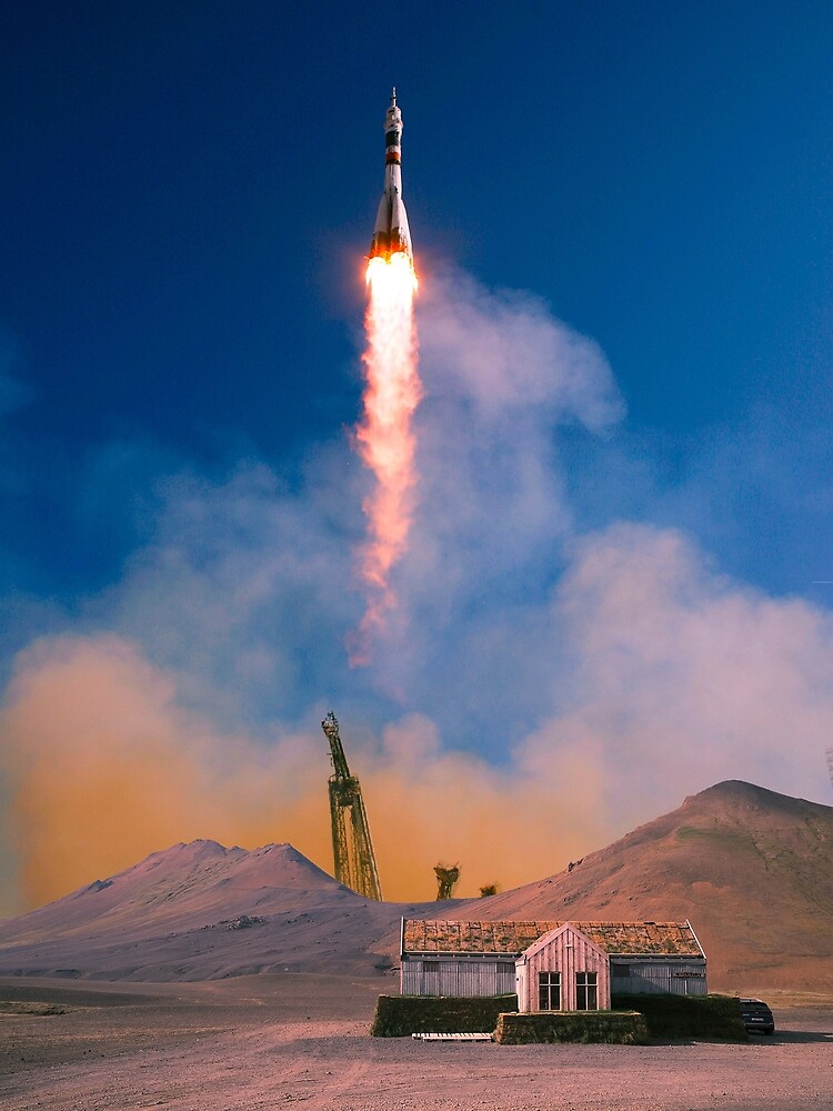 "Launch House" Poster for Sale by Shaheen01 | Redbubble