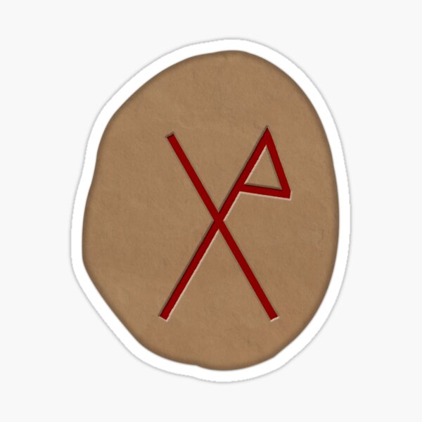 "Happy Marriage Bind Rune" Sticker for Sale by LozMac | Redbubble