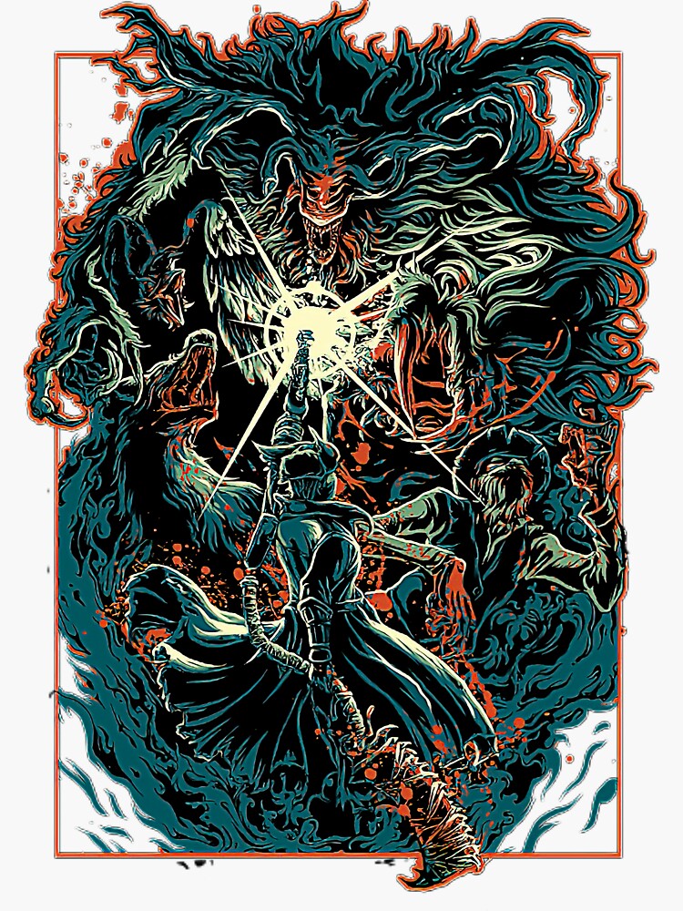 "Bloodborne" Sticker for Sale by Bloodbornee99 | Redbubble