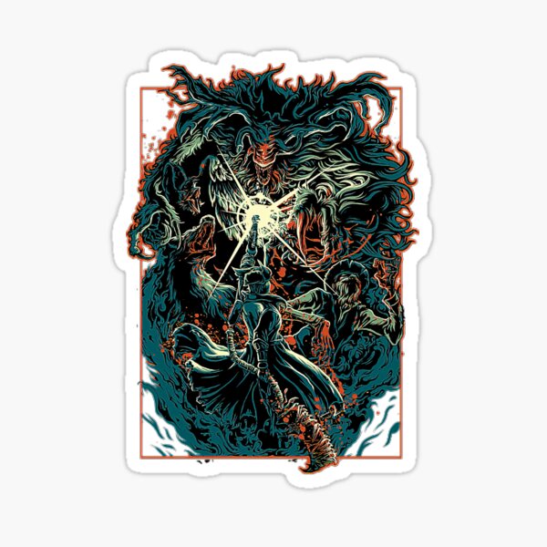 "Bloodborne" Sticker for Sale by Bloodbornee99 | Redbubble