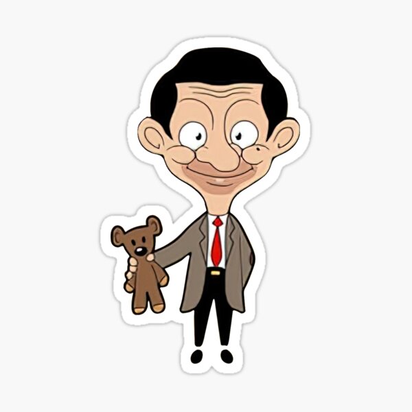"Mr. Bean" Sticker for Sale by MrBeannn435 | Redbubble