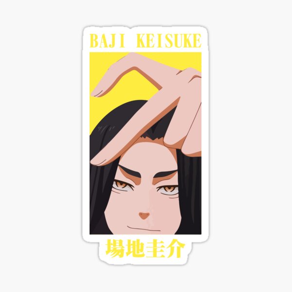 "Baji Keisuke Half Heart Hand" Sticker for Sale by barts48 | Redbubble