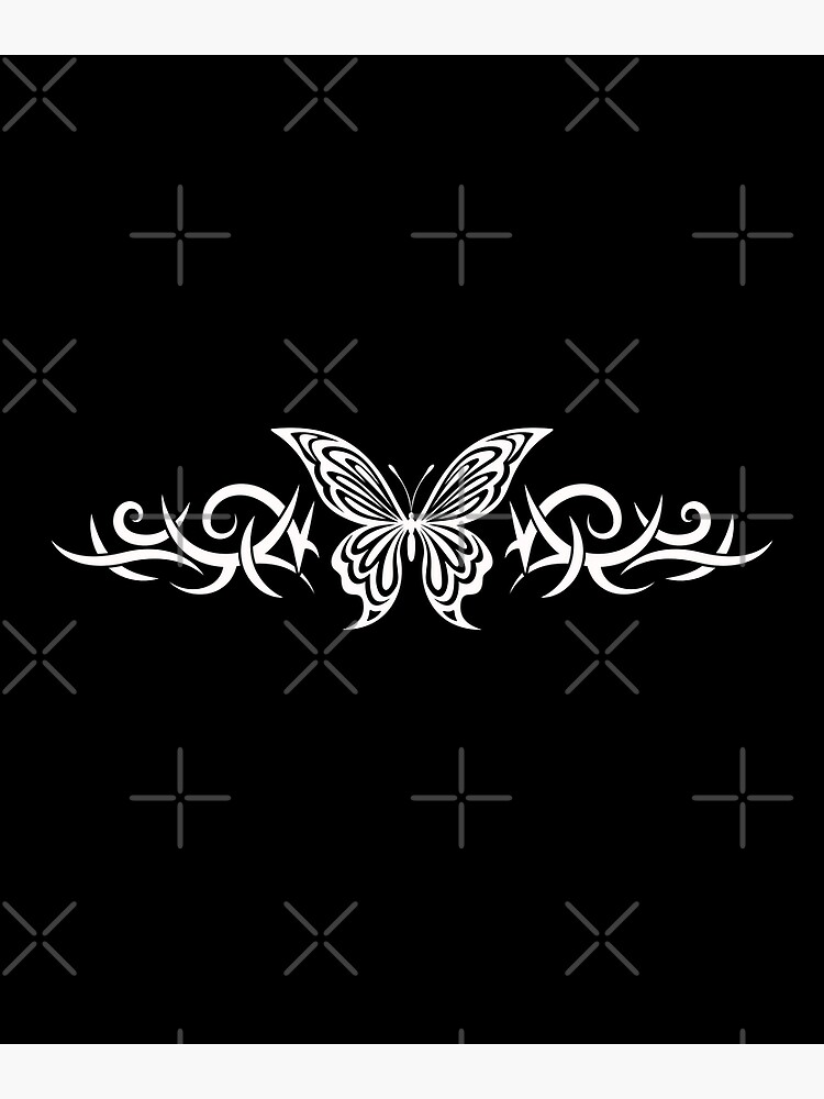 "Fairycore Butterfly Tattoo Grunge Egirl Alt y2k Aesthetic - Fairycore ...