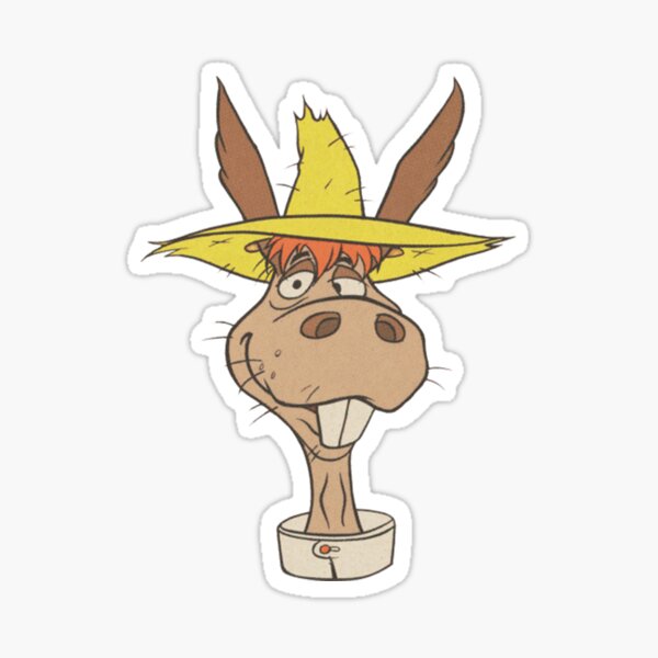 "Hee Haw Donkey Vintage Screenprint Country Music Mascot " Sticker for ...