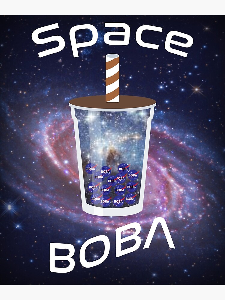 "Space BOBA" Poster by HazardPaay | Redbubble