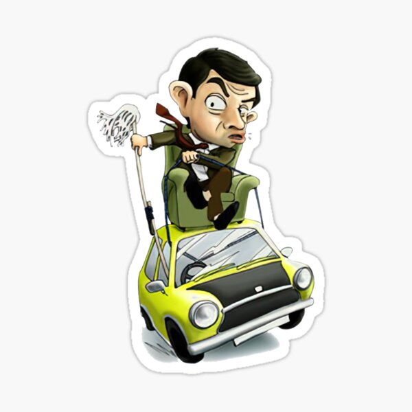 "Mr. Bean" Sticker for Sale by MrBeannn435 | Redbubble