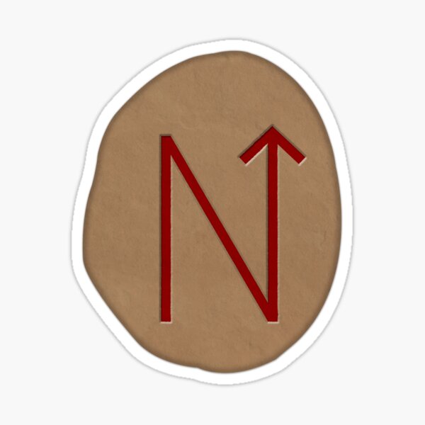 "Mental Power Bind Rune" Sticker for Sale by LozMac | Redbubble