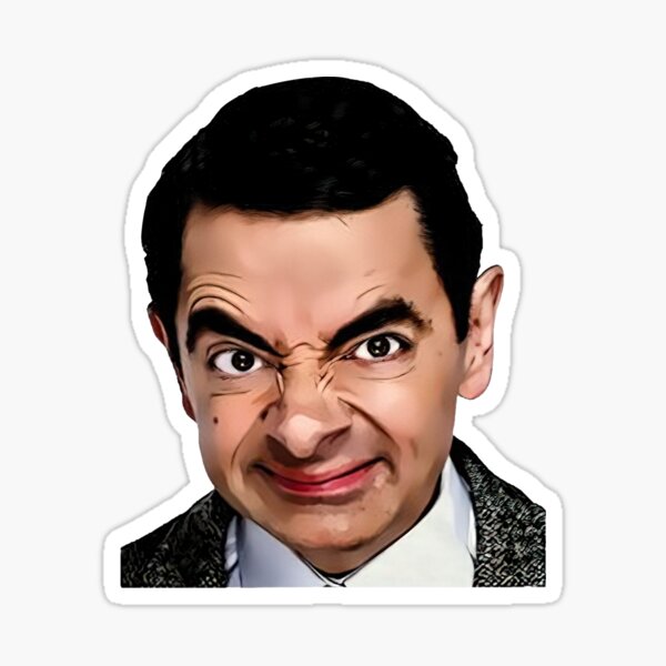 "Mr. Bean" Sticker for Sale by MrBeannn435 | Redbubble