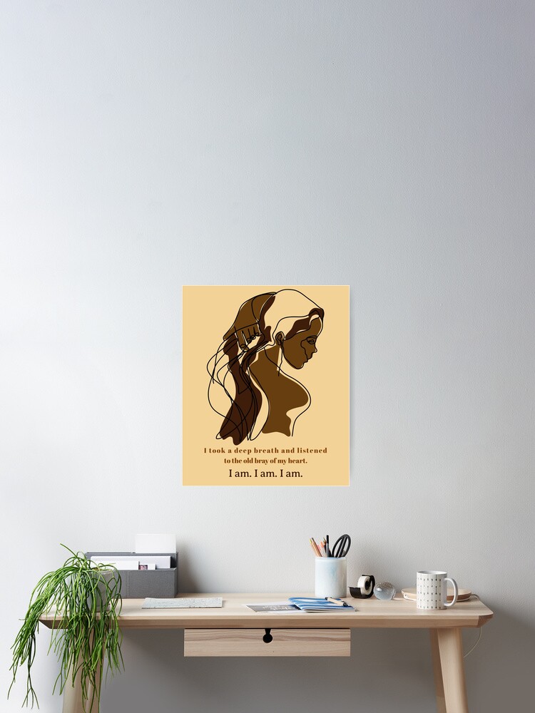 Póster for Sale con la obra «Yo soy. Yo soy. Yo soy.» de ...