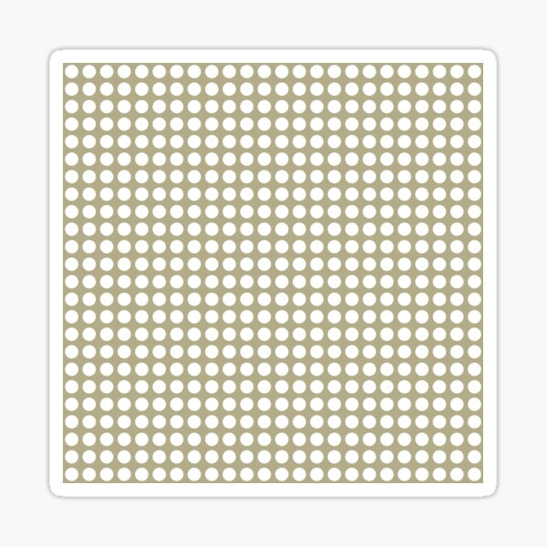 "Sage green white polka dots graphic seamless pattern " Sticker for ...