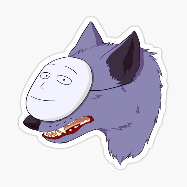 "Kedamono" Sticker for Sale by MikaLevi | Redbubble