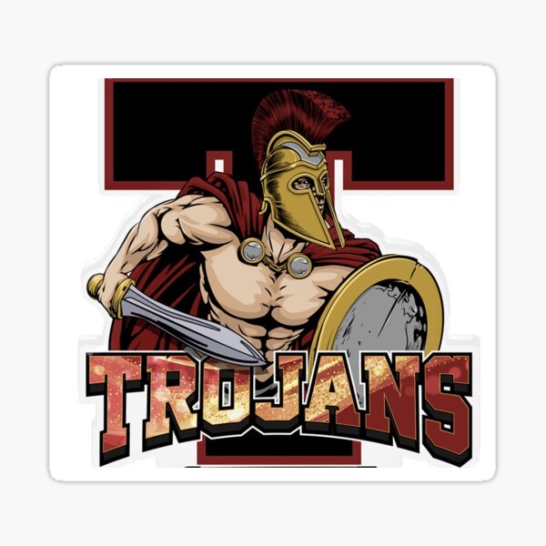 "Trojans" Sticker by CountryLove1 | Redbubble