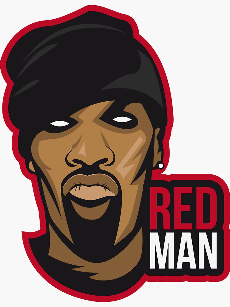 "Redman" Sticker for Sale by keevisual | Redbubble