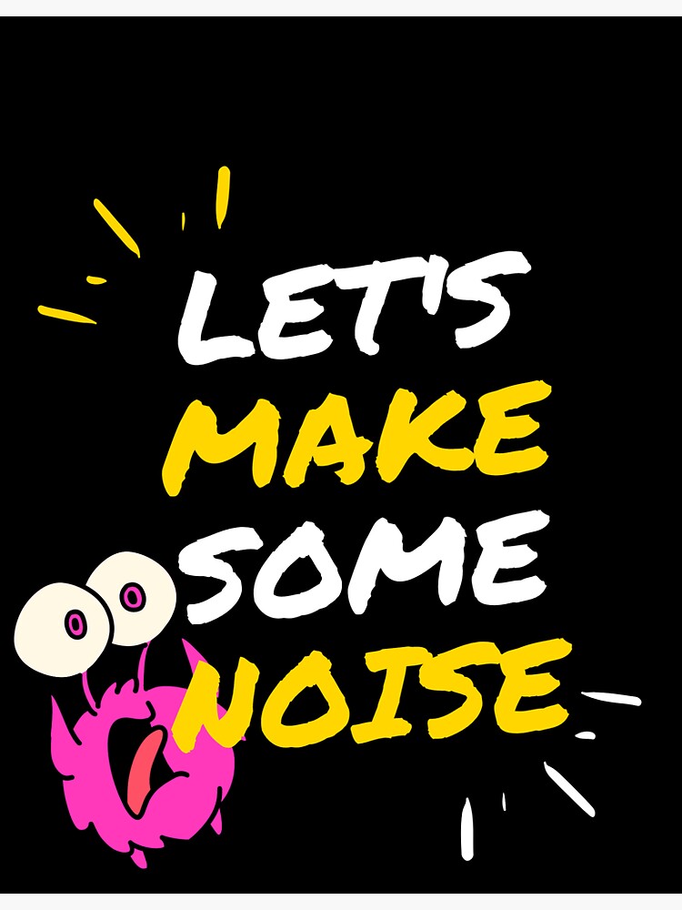 "Noisy beast" Sticker by Wadwei | Redbubble