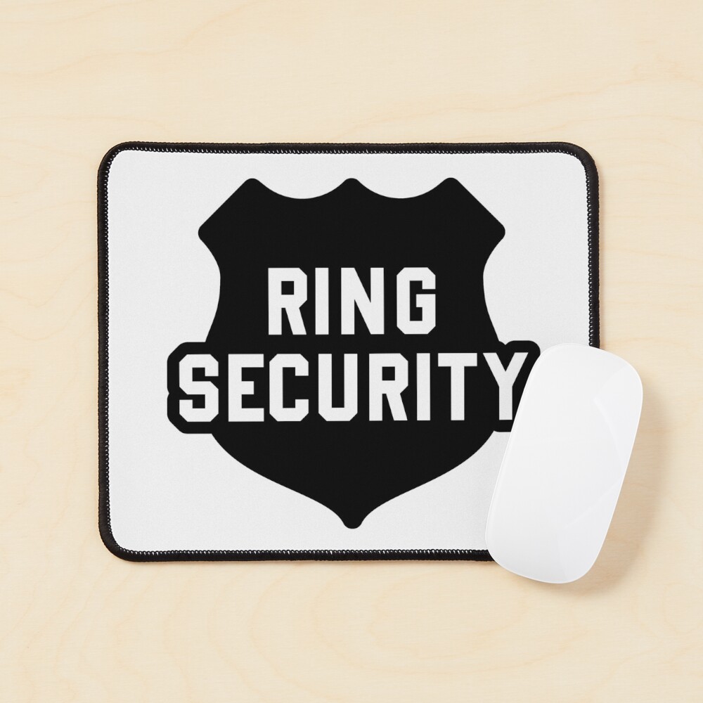 "Ring Security" Sticker for Sale by ClaudiaGrosso | Redbubble