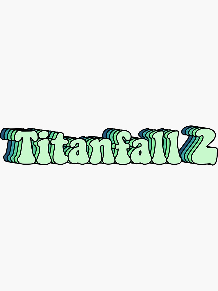 " titanfall 2" Sticker for Sale by Kubaj | Redbubble