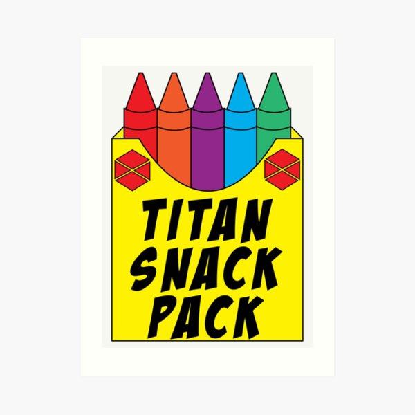 "Titan Snack Pack| Perfect Gift|destiny" Art Print for Sale by normaii ...