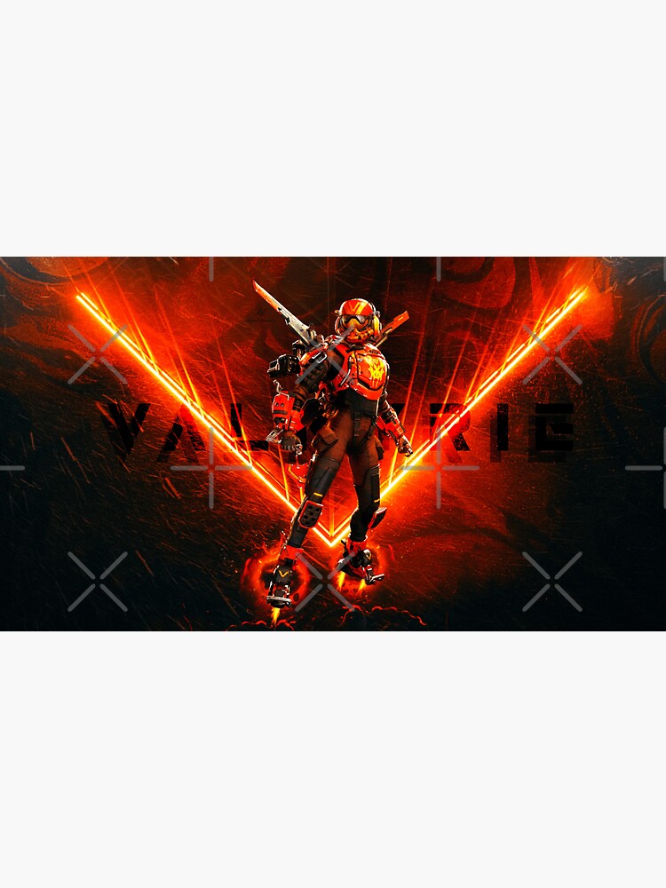"Valkyrie " Sticker for Sale by DrWolfstark | Redbubble
