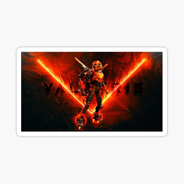 "Valkyrie " Sticker for Sale by DrWolfstark | Redbubble