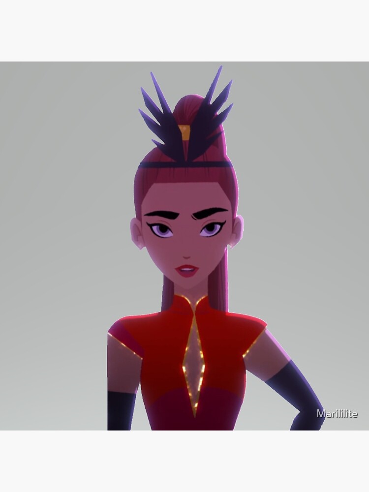 "Carmen Sandiego Sticker" Poster for Sale by Marililite | Redbubble