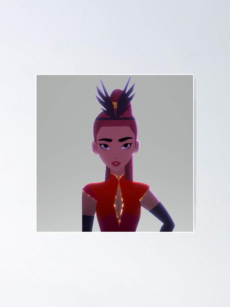 "Carmen Sandiego Sticker" Poster for Sale by Marililite | Redbubble