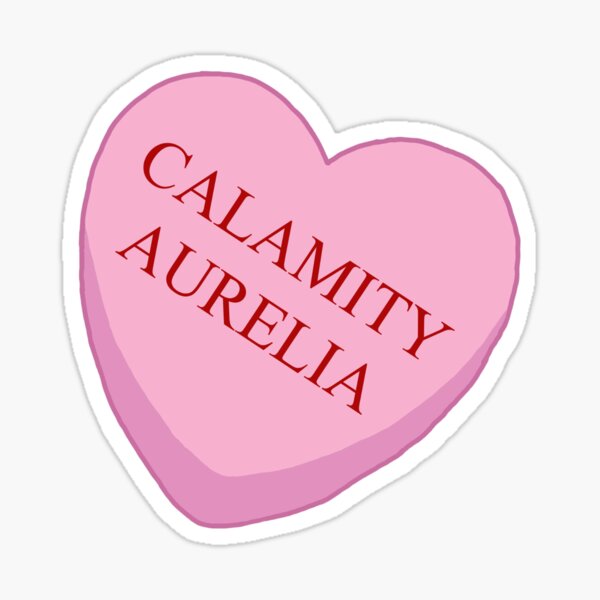 "Calamity Aurelia" Sticker for Sale by breestes | Redbubble